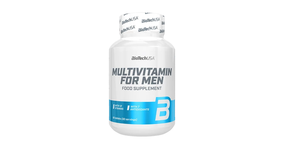Biotech multivitamin for men tabletta 60 db - fittenjo.hu