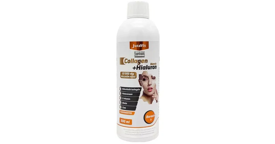 JutaVit Collagen+Hialuron Matrix ital Barack ízben 500ml